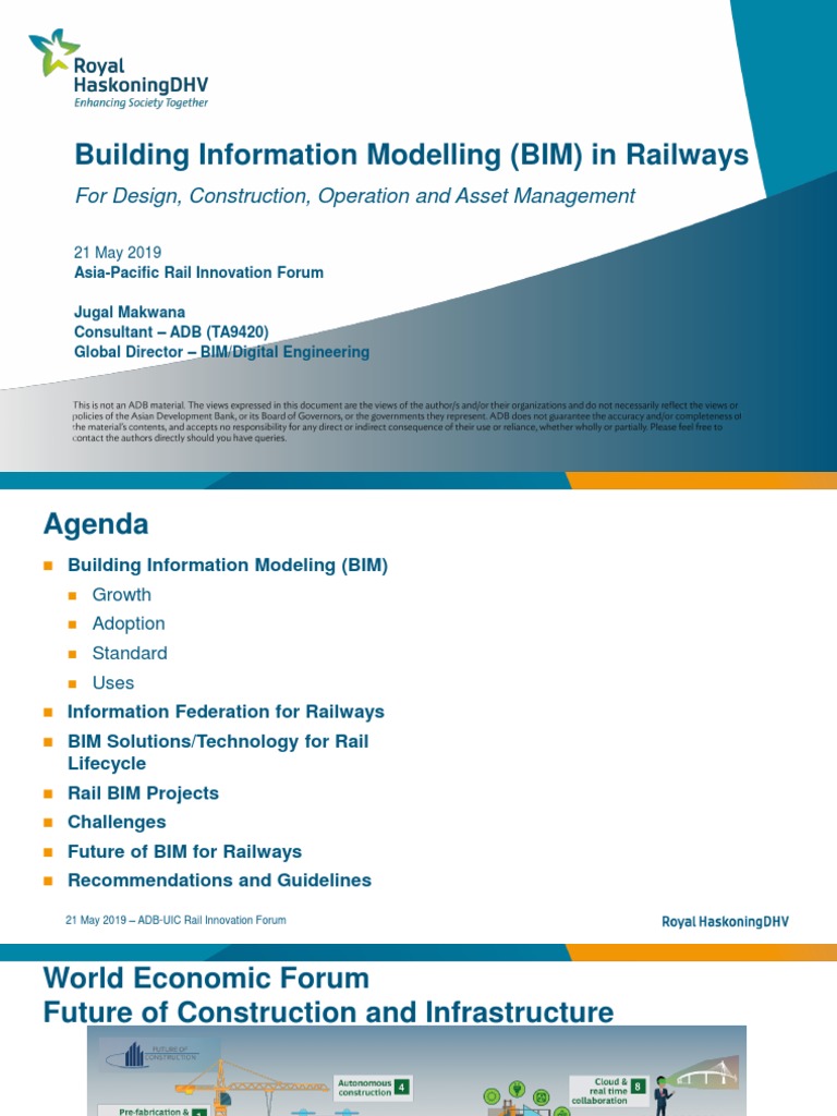Building Information Modelling (BIM) in Railways: For Design ...