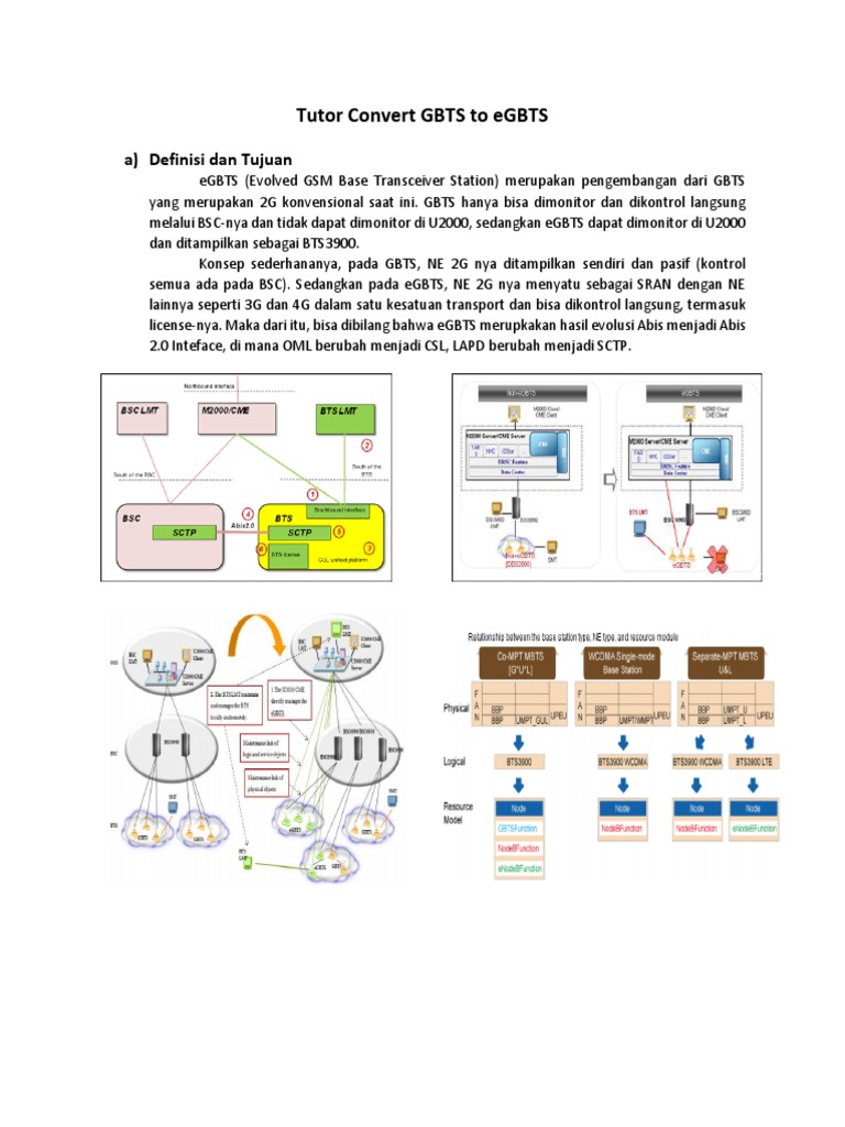 Tutorial Convert GBTS To eGBTS V 1.0 | PDF