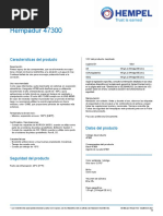 Ficha Técnica HEMPATHANE HS 55610 | PDF | Agua | Contaminación
