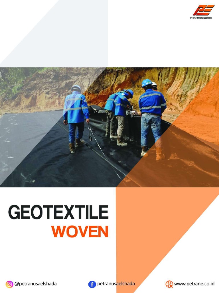 Brosur Geotextile Woven Virotex | PDF