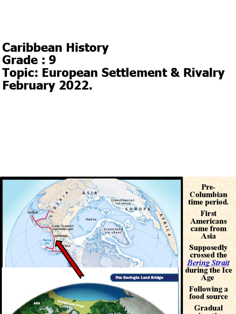 European Discovery and Settlement of A New World-1 | PDF | New France ...