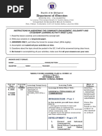 Department of Education: Rapid Mathematics Assessment Accomplishment ...