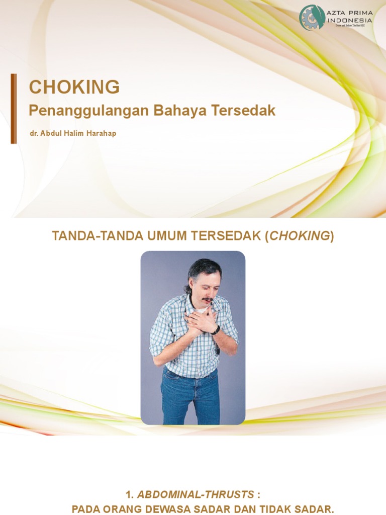 Penanggulangan Tersedak: Panduan Praktis | PDF
