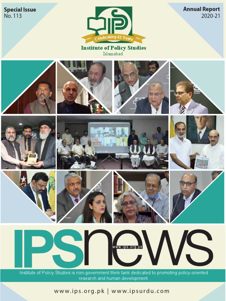 Special Issue of IPS News (No. 113) / Annual Report 2020-21 | Download ...