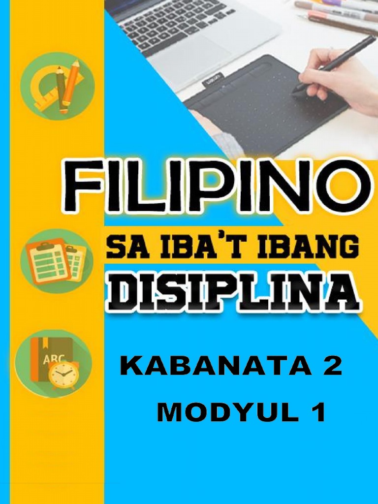 Filipino 2 Fildis Kabanata 2 Modyul 1 | PDF