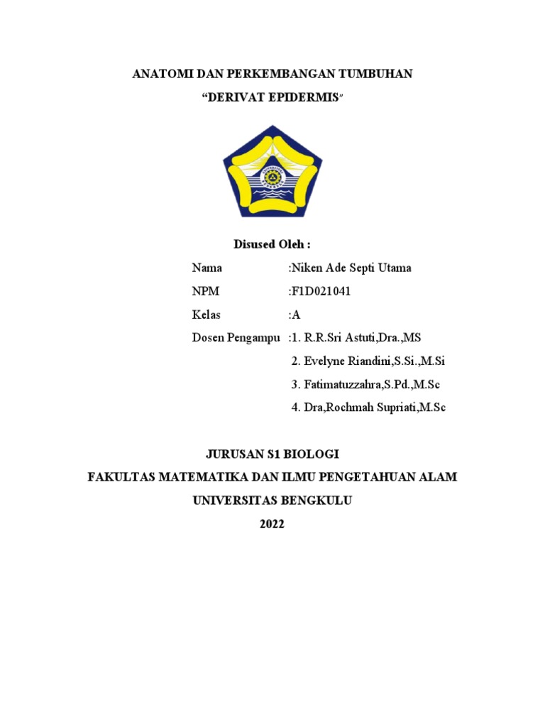 Anatomi Dan Perkembangan Tumbuhan | PDF | Griya & Taman | Kesehatan Holistik