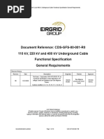 Specification 33 KV Line | PDF | Insulator (Electricity ...