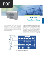 Micom Agile P642, P643, P645: Grid Solutions | PDF | Transformer | Relay