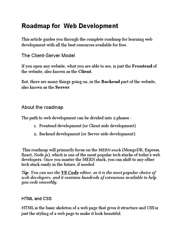 Complete MERN Stack Web Development Guide | PDF | Internet & Web ...