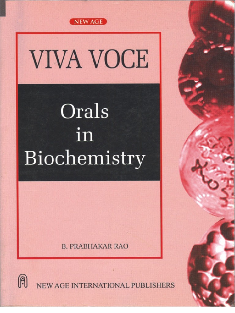Viva Voce Orals in Biochemistry | PDF | Gel Electrophoresis | Protein ...