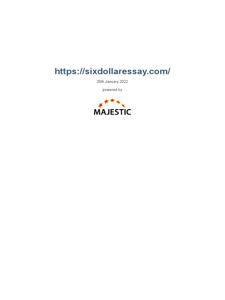 SEO Analysis of Six Dollar Essay | PDF