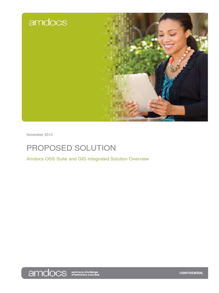 Amdocs OSS and GIS Solution Overview v3 | PDF | Computer Network ...
