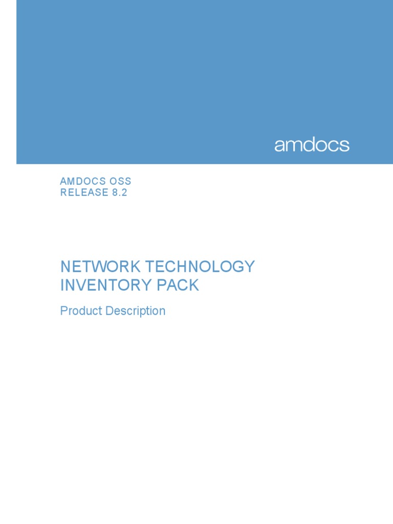 Network Technology Inventory Pack 9.0 Desc | PDF