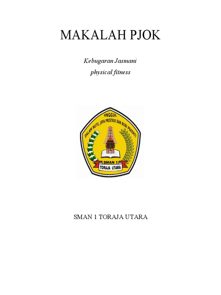 Sampul Makalah Pjok-2 | PDF