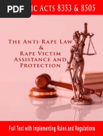 Ra 8353 PDF | PDF | Rape | President Of The Philippines