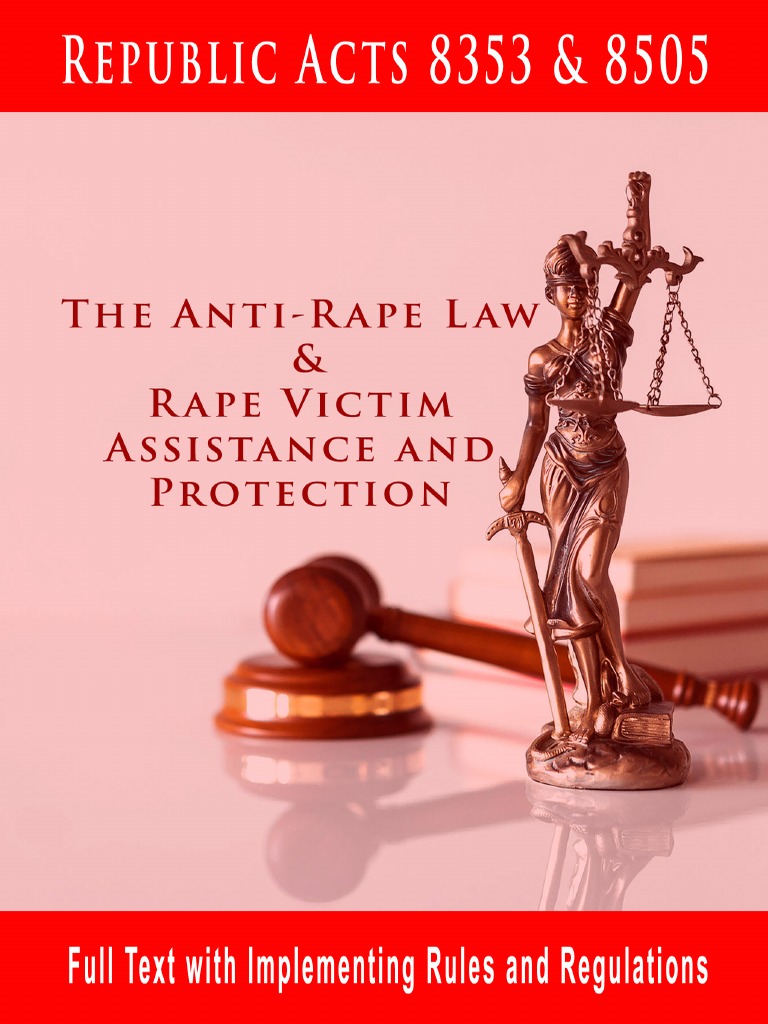 Booklet Primer RA8353 Anti Rape Act IRR PCW 2020 | PDF | Rape | Prosecutor
