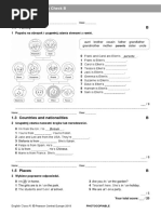Unit 3: I'm Dancing Test | PDF