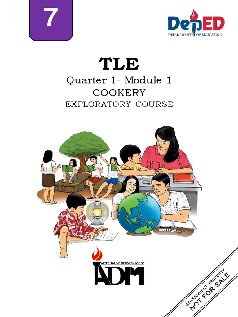 Quarter 1-Module 1 Cookery: Exploratory Course | PDF | Kitchen | Foods