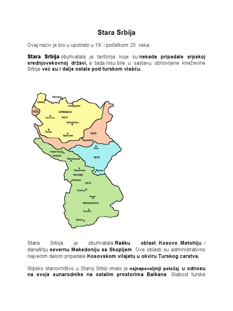 Stara Srbija | PDF