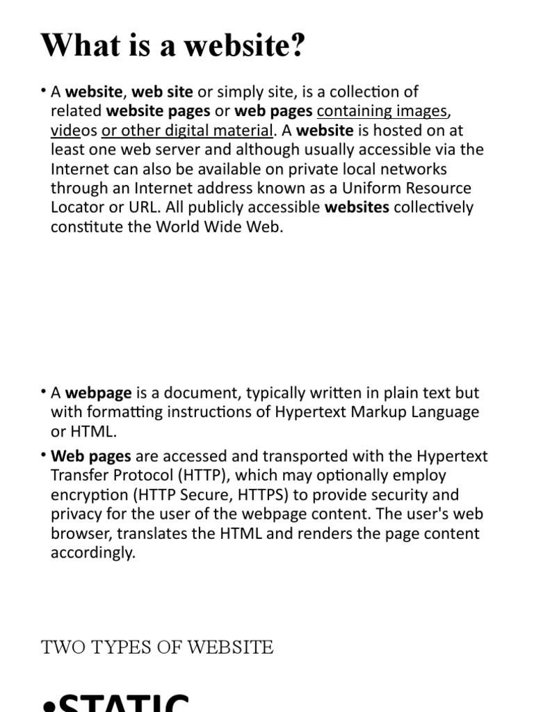 EmTech Lesson For Review3 | PDF | Websites | World Wide Web