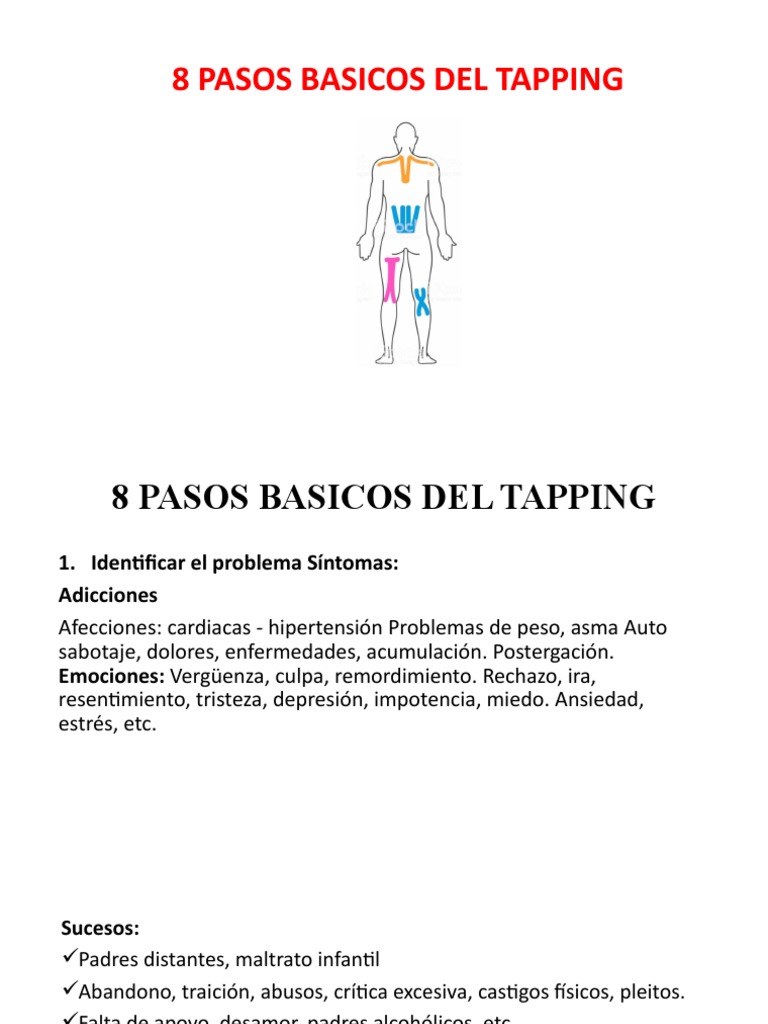 Diapositivas Tapping | PDF | Ira | Las emociones