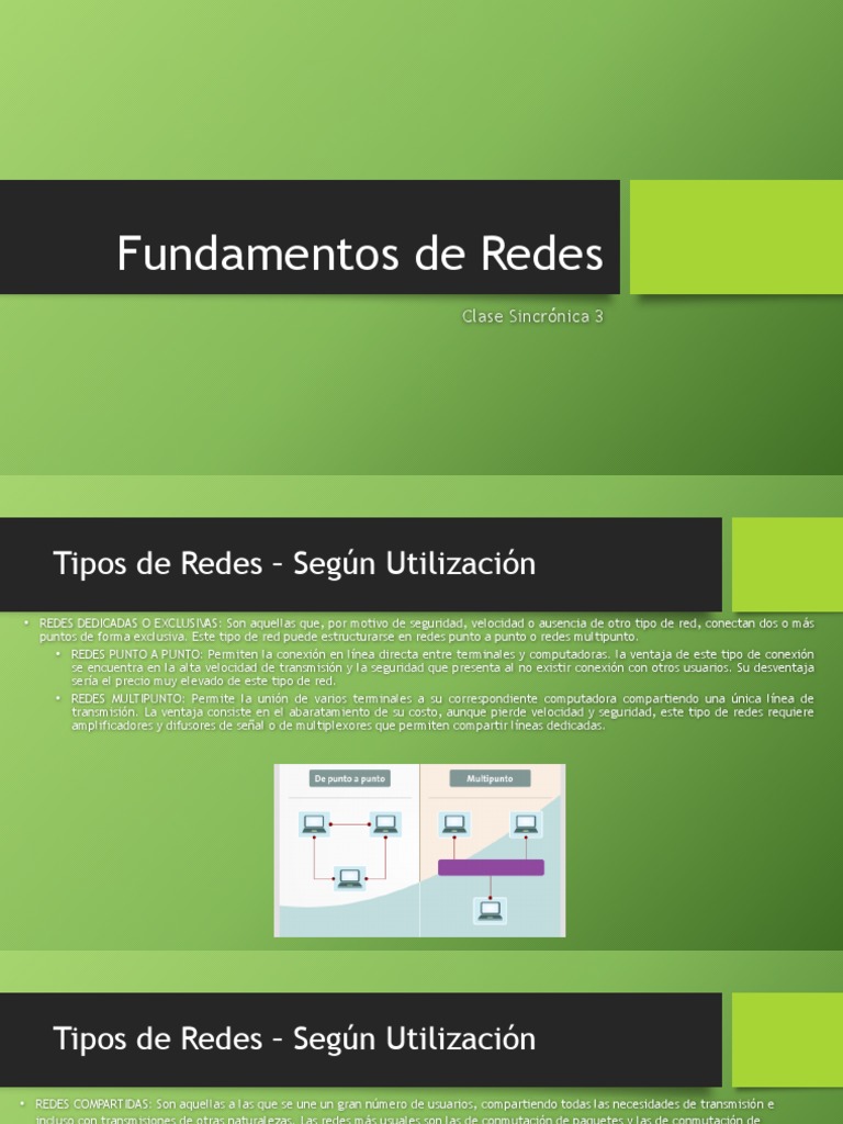 Fundamentos de Redes Clase 3 | PDF | Enrutador (Computación) | Punto de ...
