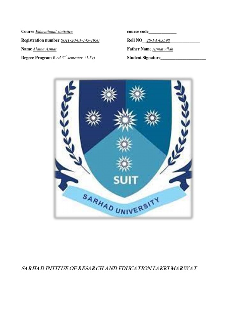 Sarhad University Logo