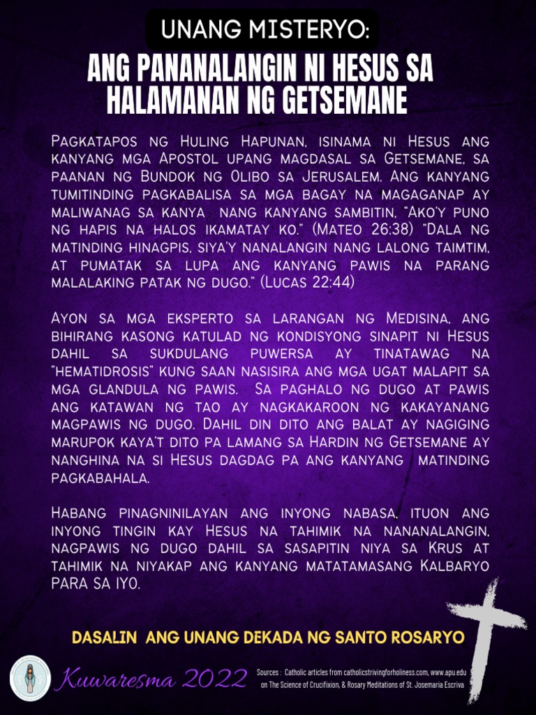 OLHRQP Misteryo NG Hapis 2 | PDF