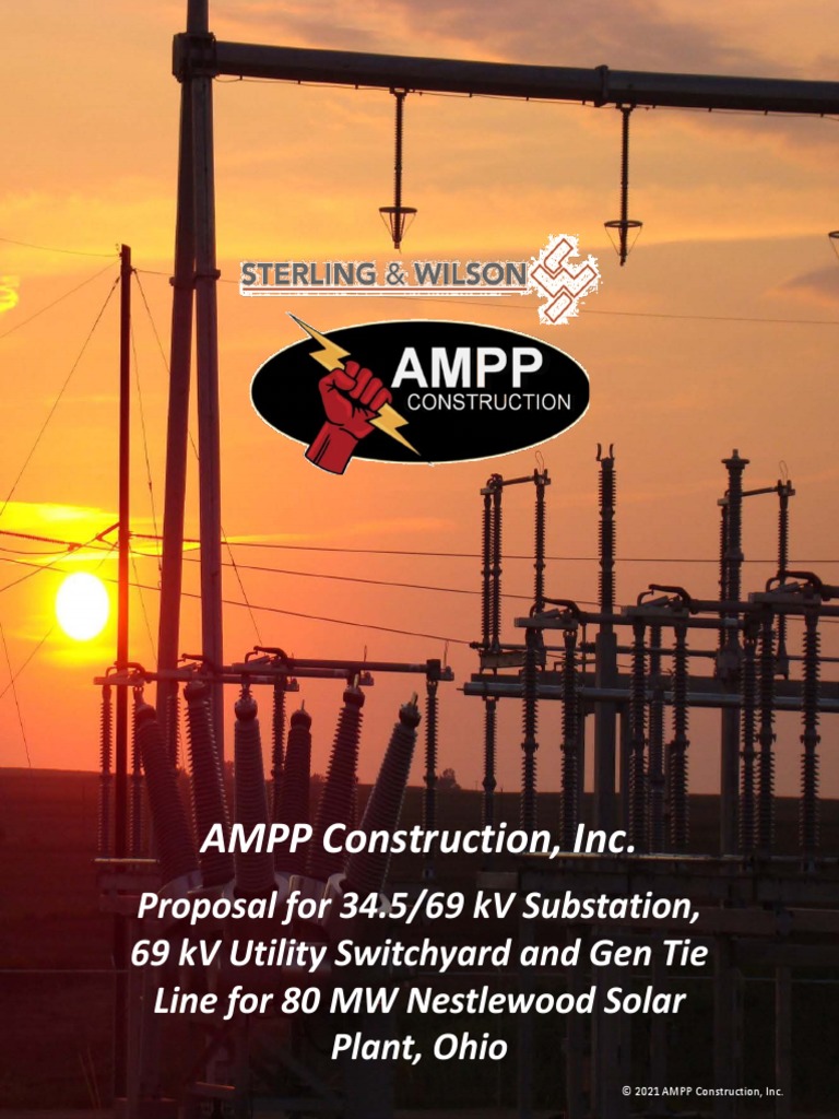 AMPP Construction, Inc | PDF | Electrical Substation | Project Management