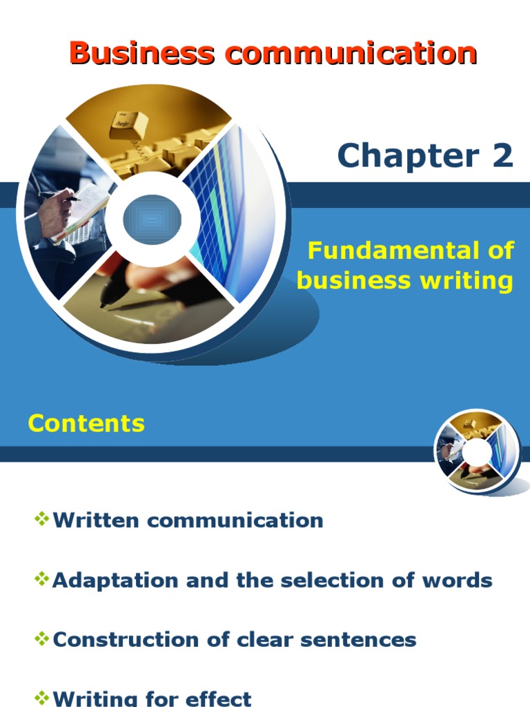 Lecture Business and Administrative Communication: Chapter 2 - Kitty O ...