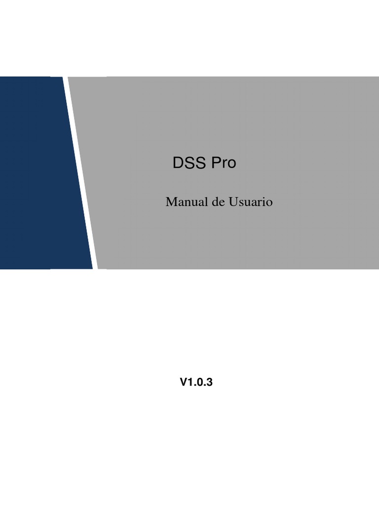 Manual de Usuario Software Dahua Dss | PDF