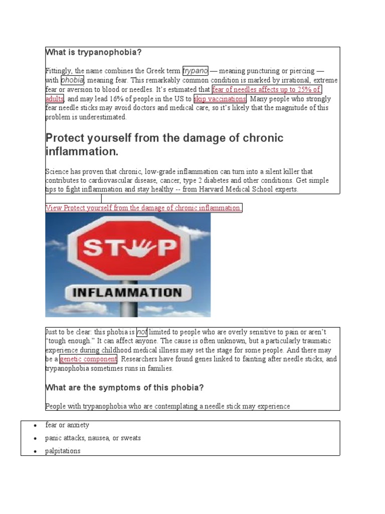 Protect Yourself From The Damage of Chronic Inflammation.: What Is ...