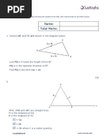 Edexcel GCSE Vectors & Geometric Proofs | PDF | Geometry | Euclidean ...