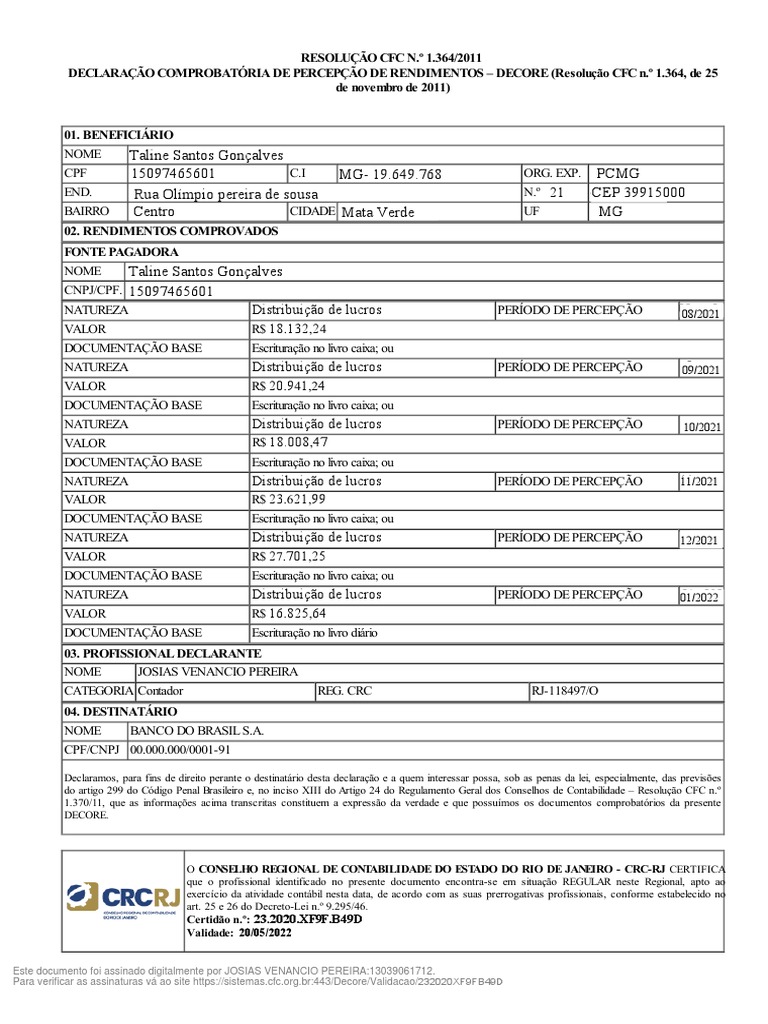 444490170-Decore-Novo (1) - 1 | PDF | Contabilidade | Escrituração contábil