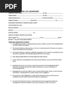 Shop Rental Agreement | PDF | Landlord | Leasehold Estate