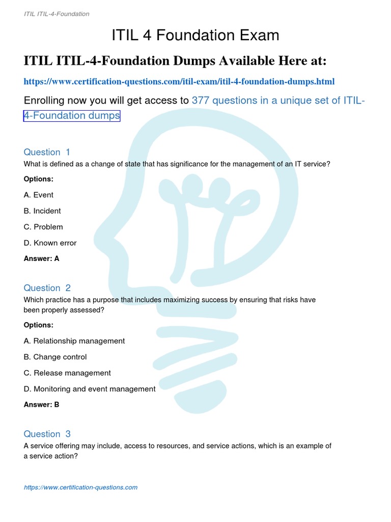 Itil 4 Foundation PDF | PDF | Systems Engineering | Computing