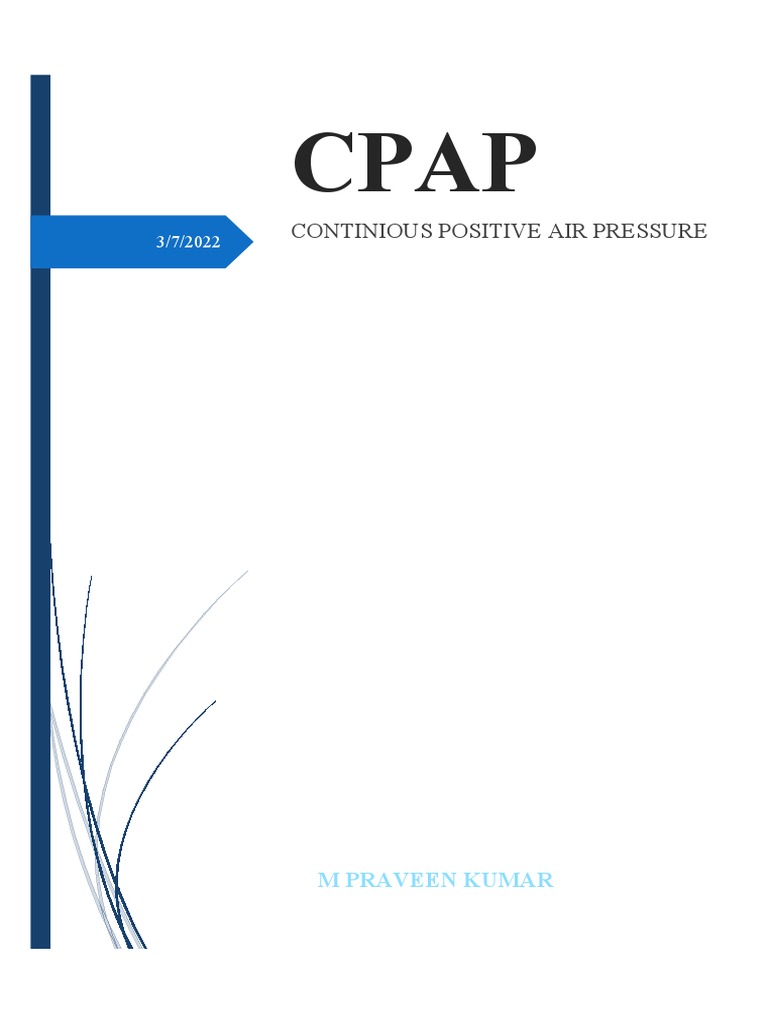 Cpap Report | PDF