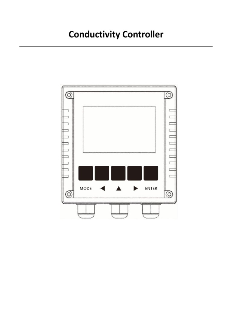 Sup-Ec8.0 Ec Controller User Manual | PDF | Relay | Parameter (Computer Programming)