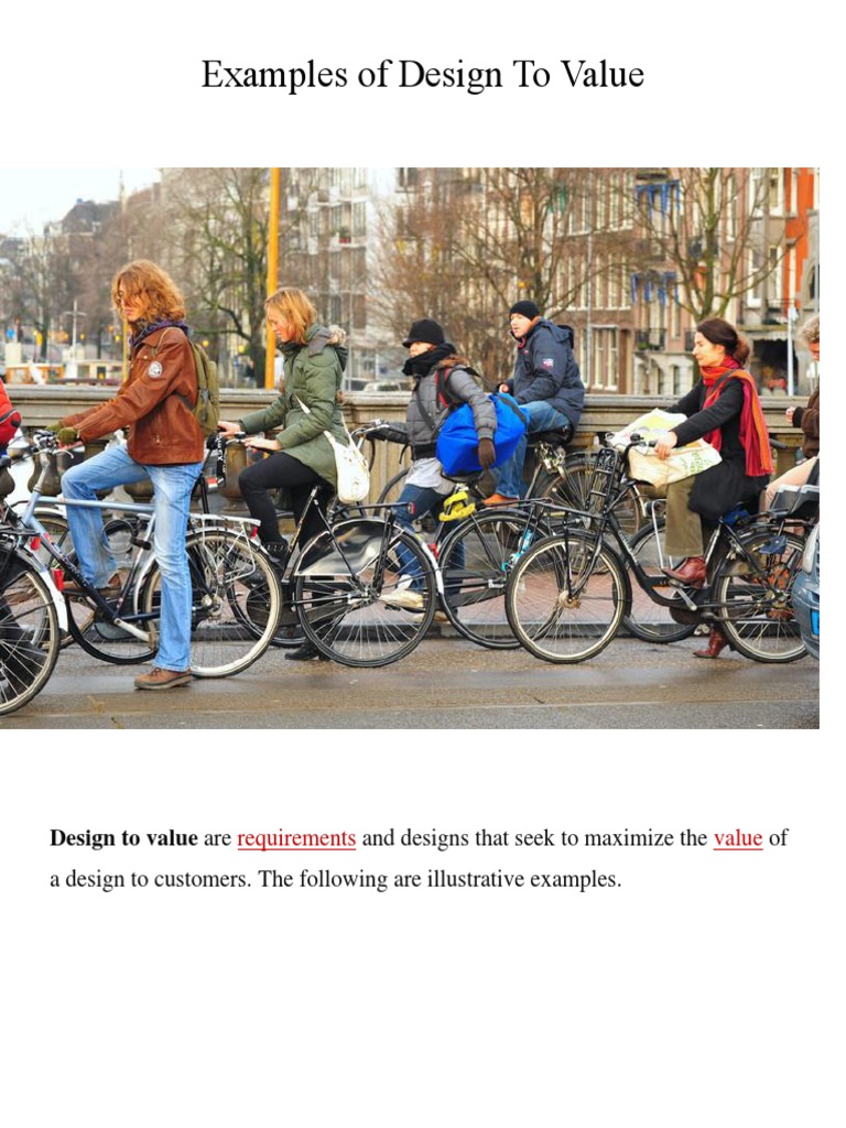Design To Value - Article | PDF | Value (Economics) | Brand