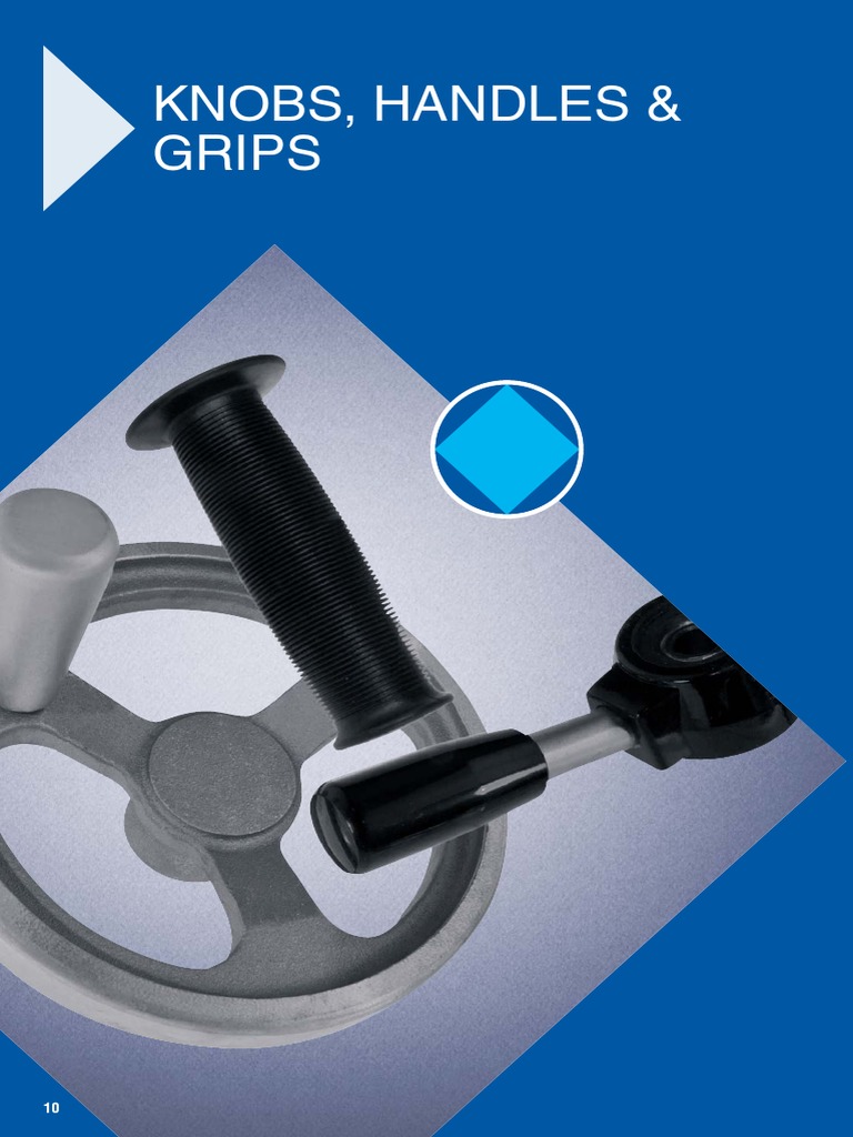 Essentra Knobs Handles and Grips | PDF | Mechanical Engineering | Metalworking