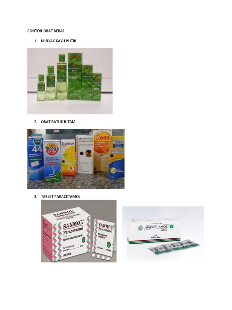Contoh Obat Bebas | PDF