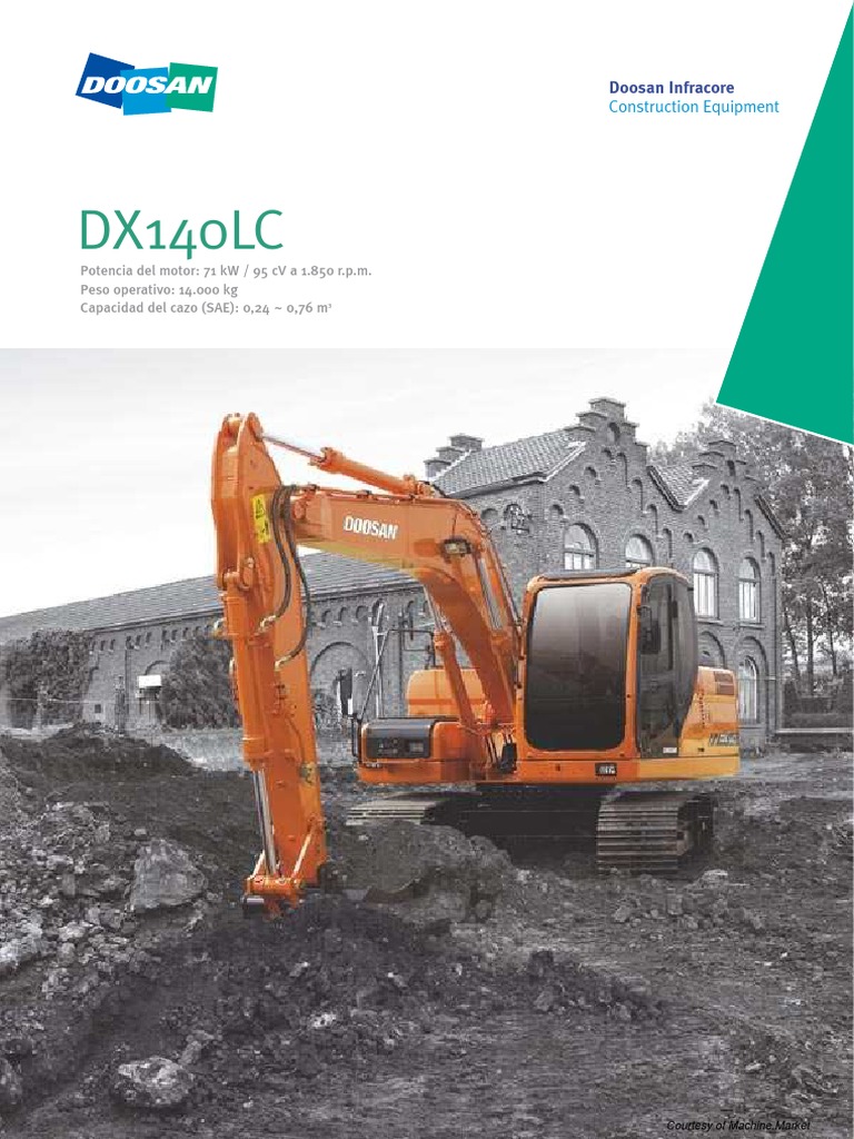 DX140LC | PDF | Engranaje | Bomba