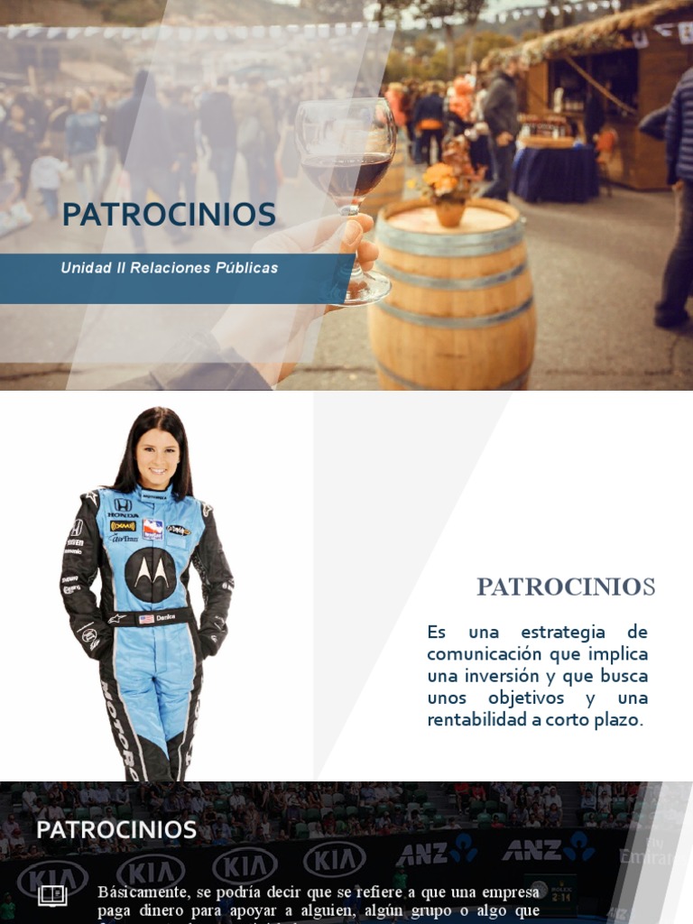 Patrocinios Pdf Patrocinador Comercial Marca