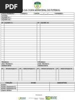 Sumula de Futsal | PDF