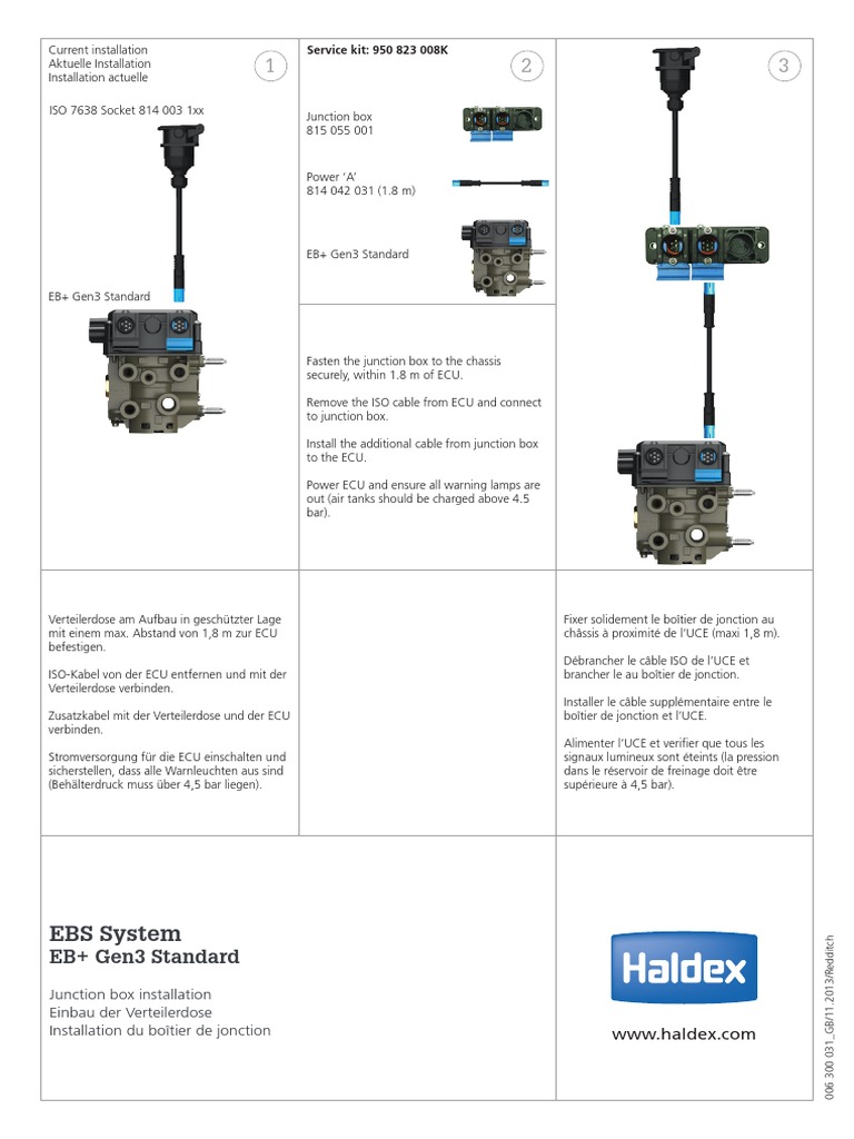 EBS System: EB+ Gen3 Standard | PDF