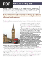 Explanatory Brochure of Big Ben | PDF