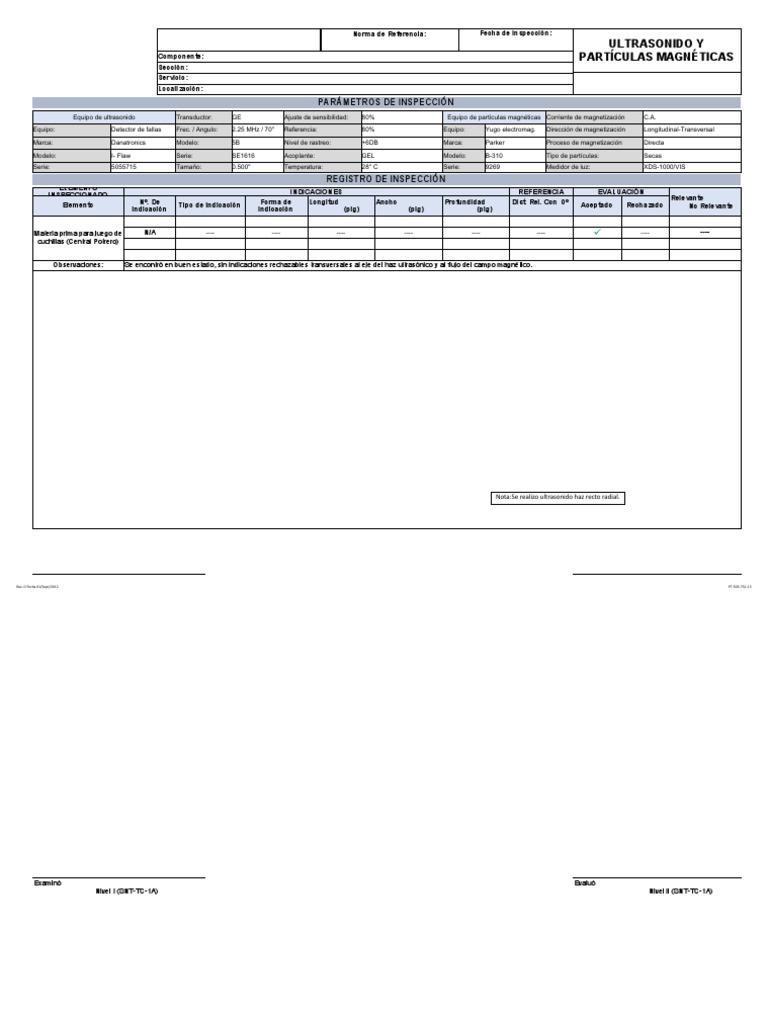 Formato de Ut | PDF | Ultrasonido | Mecanica clasica