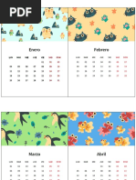 Calendario Michel Zbinden | PDF