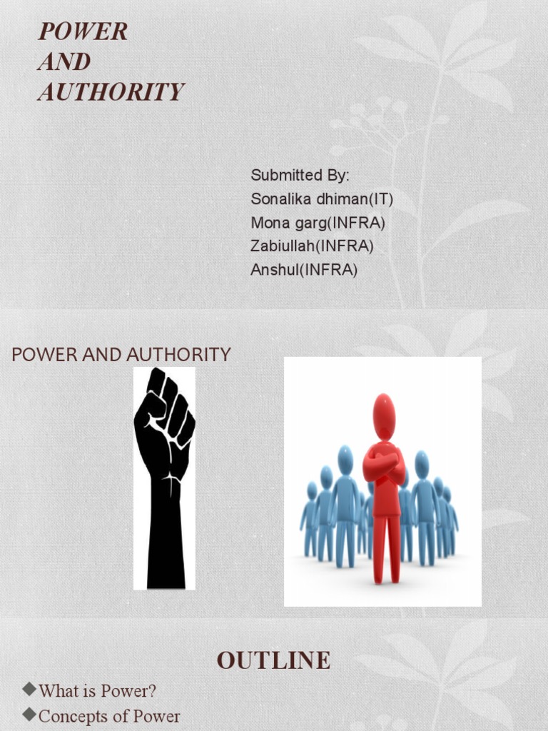 Power and Authority | PDF