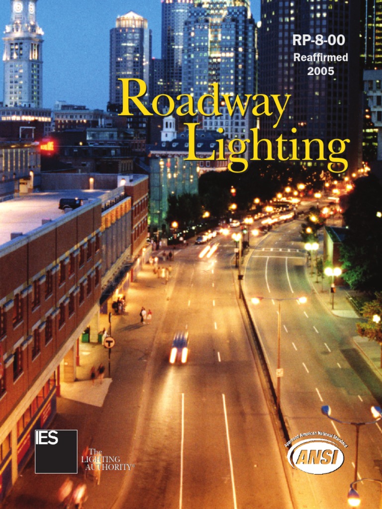 Previews-IES RP 8 00 R2005 Pre | PDF | Lighting | Traffic